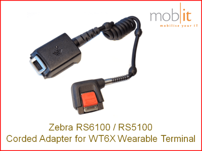 Zebra RS5100/RS6100 Wearable-Scanner: Corded Adapter WT6X